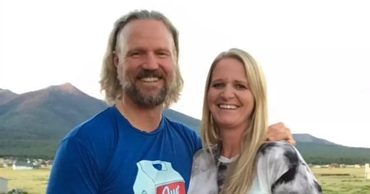 Christine e Kody Brown de Sister Wives pelexan polo movemento de Utah