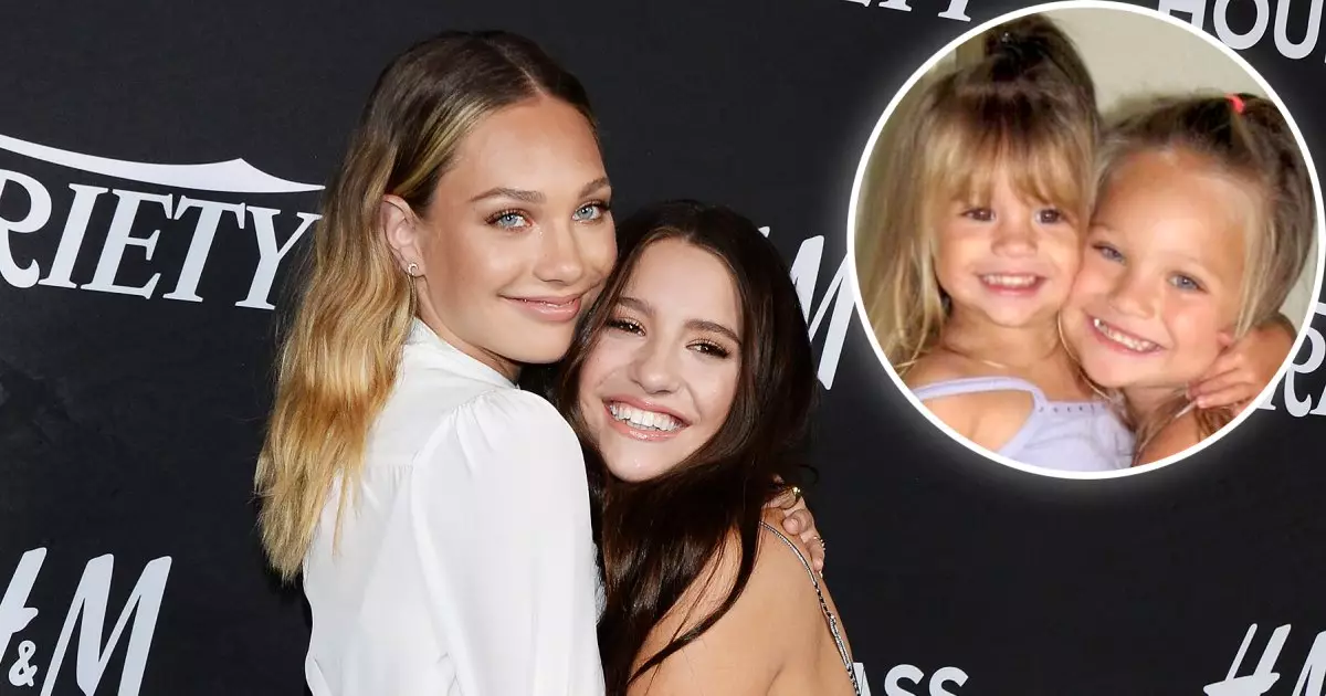 Maddie Ziegler na Mushikiwabo Mackenzie Amafoto meza yo Kuvukana