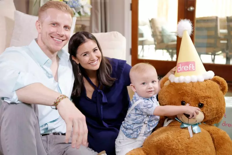 Catherine Giudici, Sean Lowe ati Ọmọ