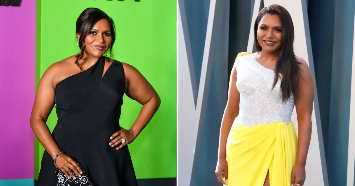 Mindy Kaling's Weight Loss Transformation Լուսանկարներ՝ նկարներ առաջ և հետո