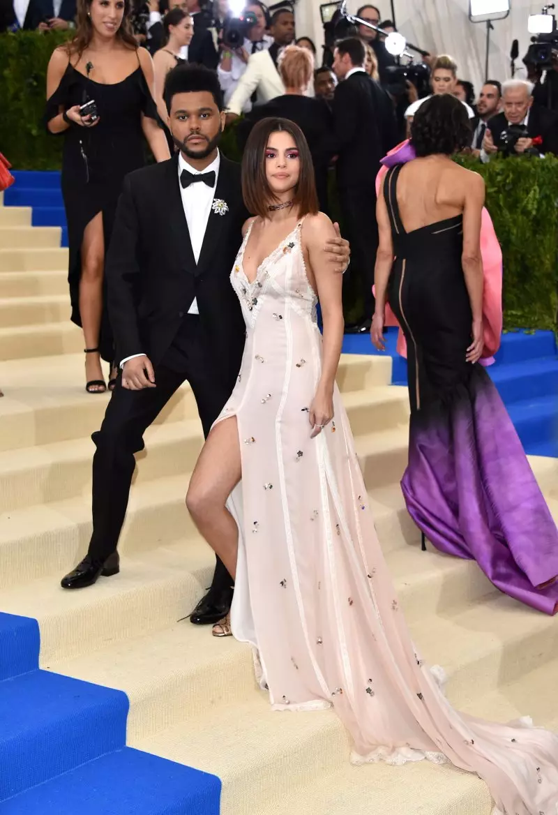 Selena Gomez the weeknd meet gala