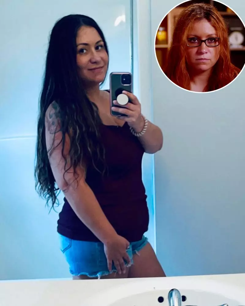 Rompere le foto di trasformazione della perdita di peso di Amish Sabrina Burkholder