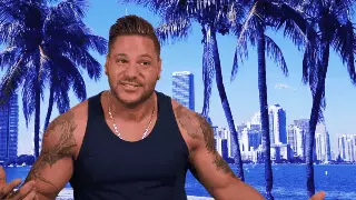 ronnie jersey shore vacanță în familie