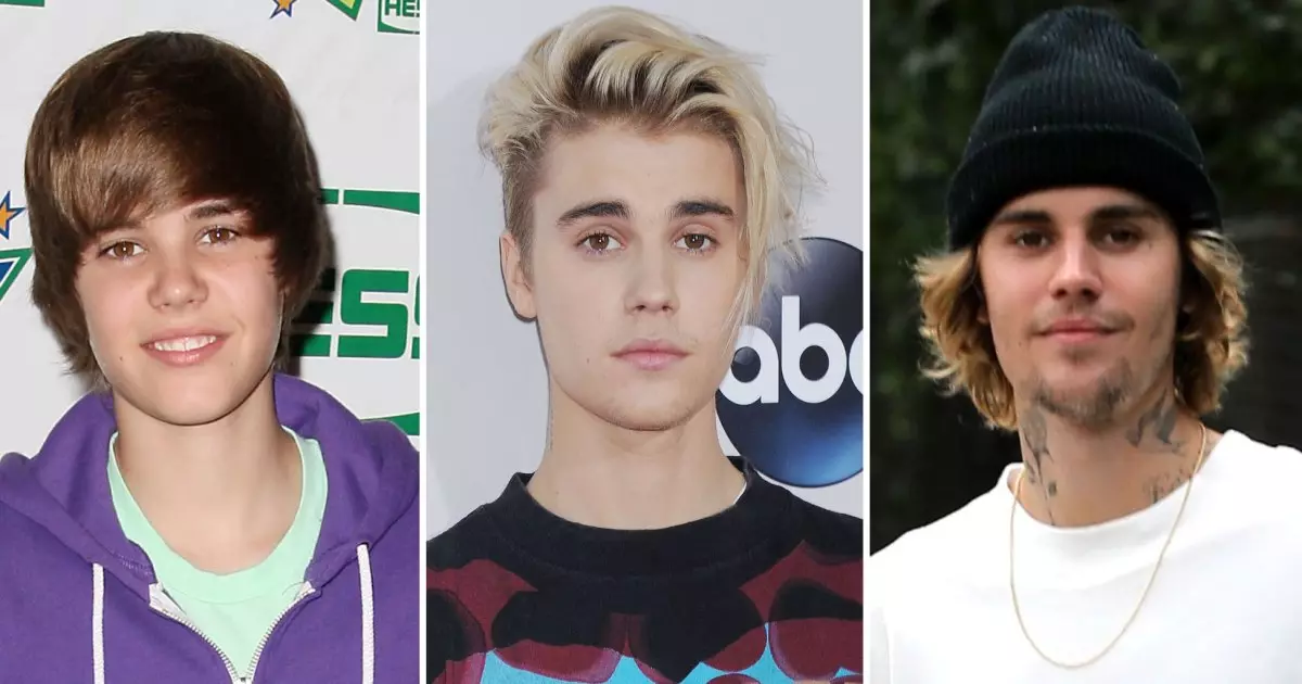 Justin Bieber Transformations: Kuvia laulaja Young vs. Now