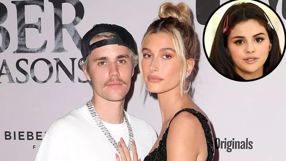 Justin Bieber ya kare matarsa Hailey Bayan Magoya bayan Selena Gomez sun fara kai mata hari