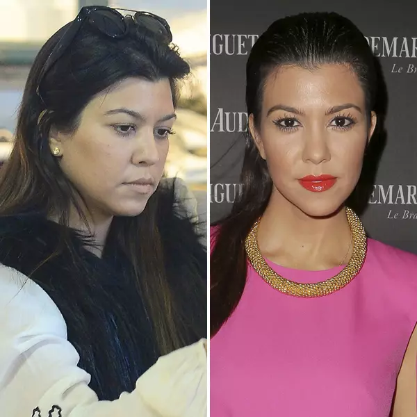 Kourtney kardashian maquillaje gratis