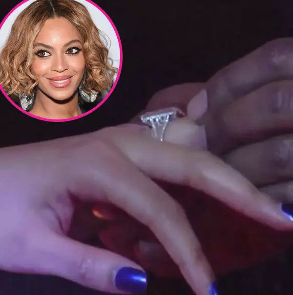 Beyoncé anello di fidanzamento