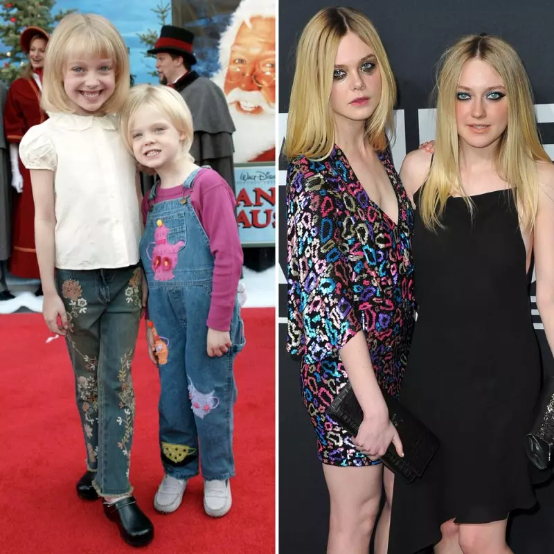 elle fanning dakota fanning