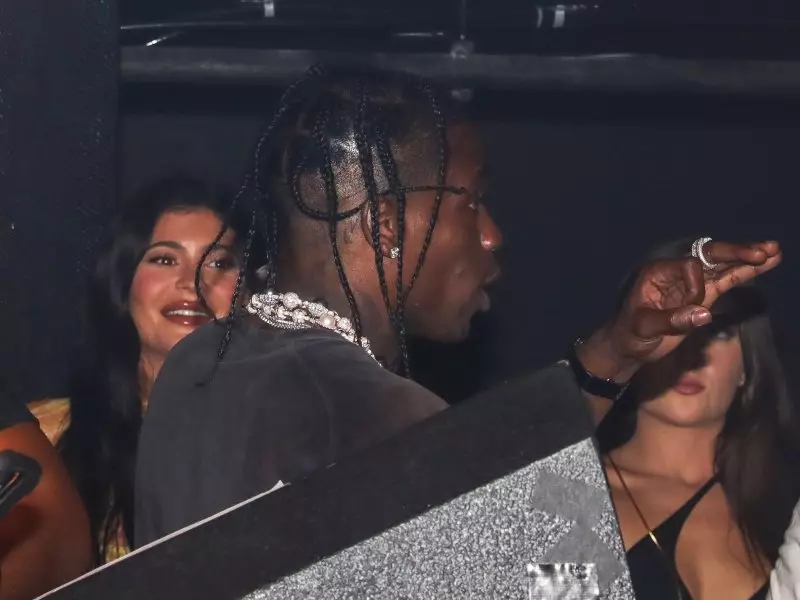 Forældreaften! Kylie Jenner fester med eksen Travis Scott i Miami til hans fødselsdag