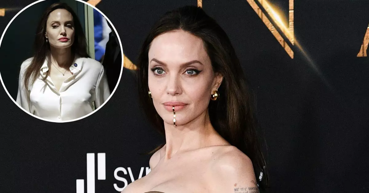 Angelina Jolie ei käytä rintaliivejä: rintaliivittömiä kuvia näyttelijästä