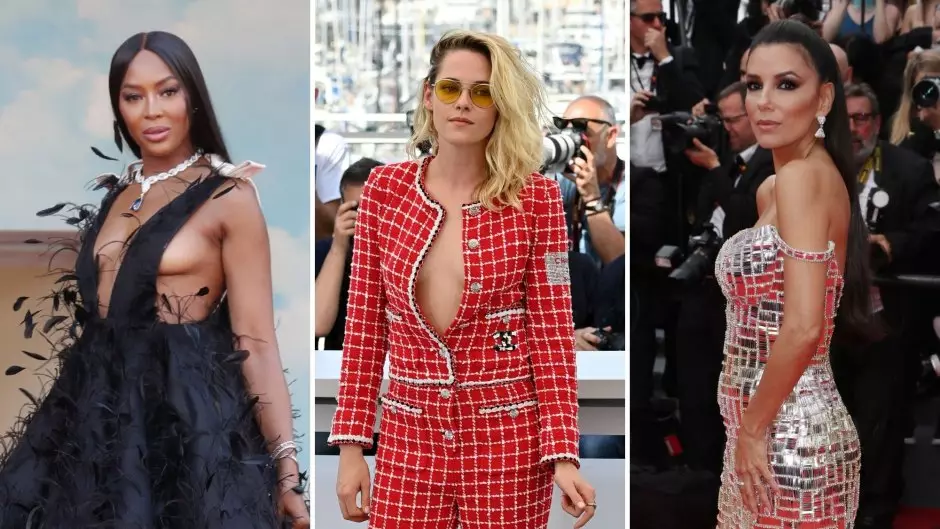 Fè yon deklarasyon! Pi cho moman Braless Soti nan Festival Film Cannes 2022 la: Foto