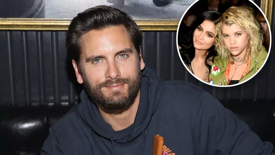 Scott Disick Sofia Richie Blízko Kylie Jenner