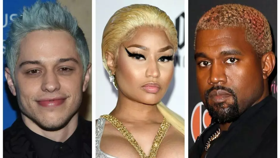 pete davidson nicki minaj kanye west