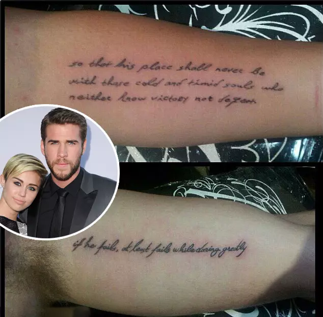 Miley liam tatovering 2