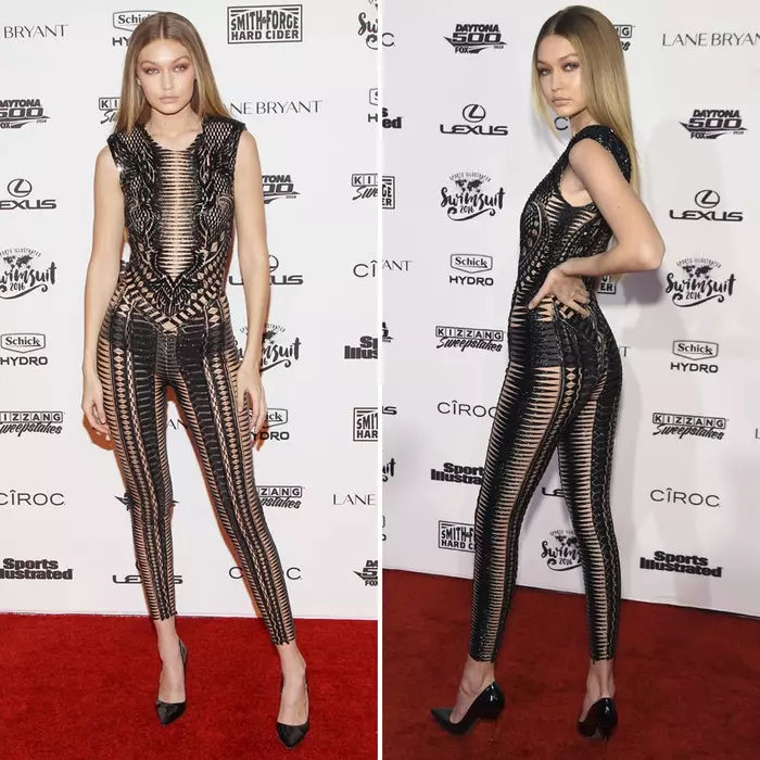 Akanjo ambanin'ny Gigi hadid