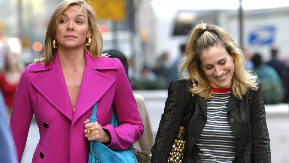 Kim Cattrall, Sarah Jessica Parker, Walking, NYC