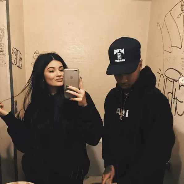 Kylie jenner ۋە tyga ئەڭ ياخشى instagram pics 7