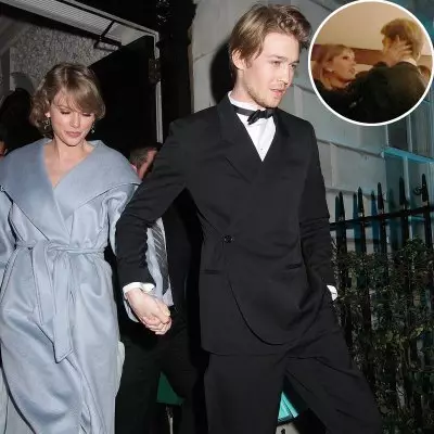 Taylor Swift Joe Alwyn dia mampiseho PDA tsy fahita firy Golden Globes Afterparty