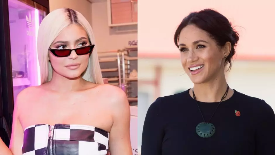 Kylie Jenner kaj Meghan Markle