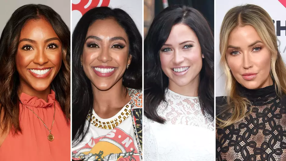 Bachelor Nation Glow Ups Tayshia Adams Kaitlyn Bristowe Antaŭ Post Fotoj