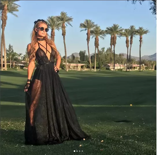 Coachella 2017 Paris Hilton