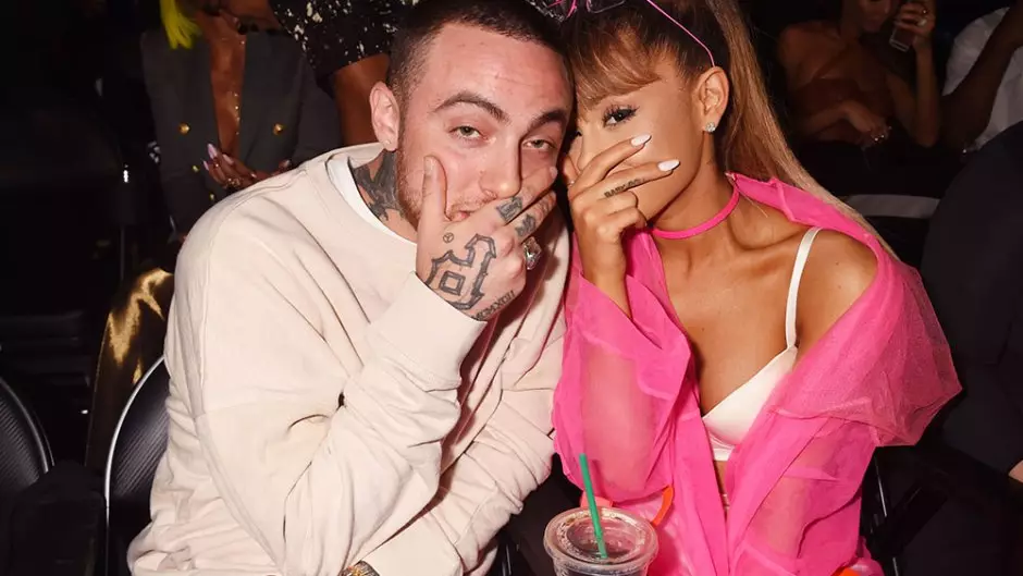 Ariana grande split mac Miller