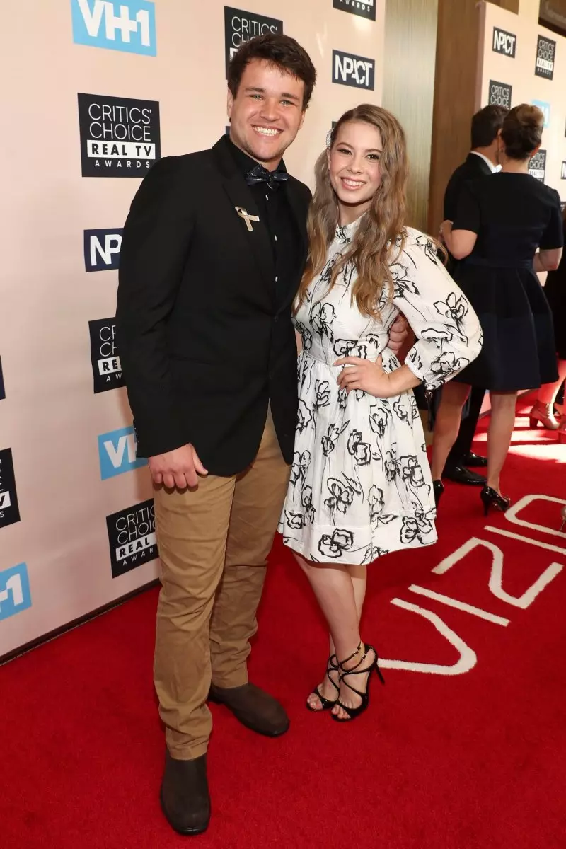 Bindi Irwin bebé embarazada número 1 co marido Chandler Powell