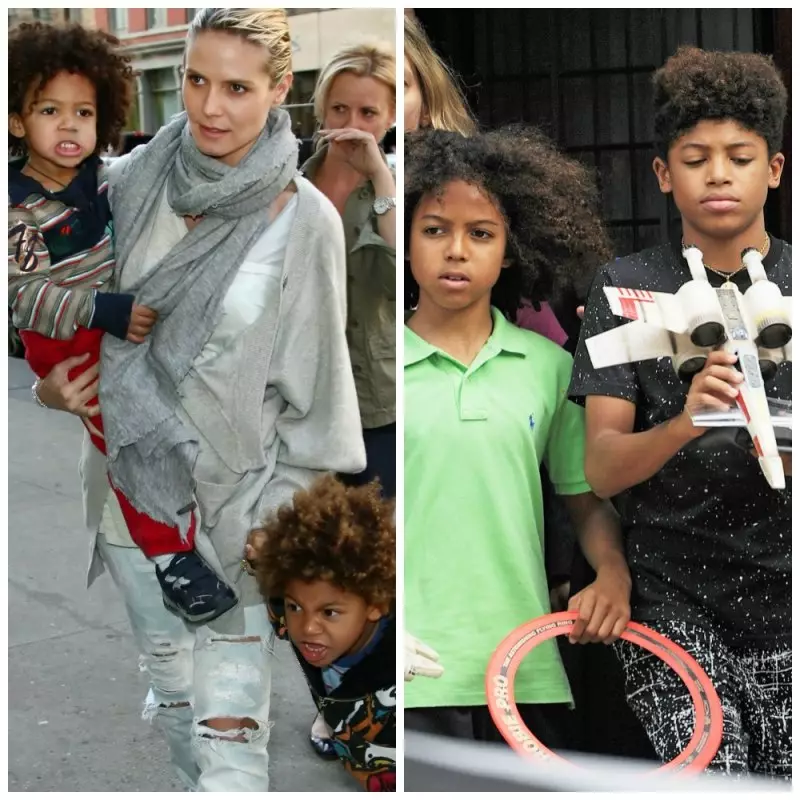 Les enfants de Heidi Klum