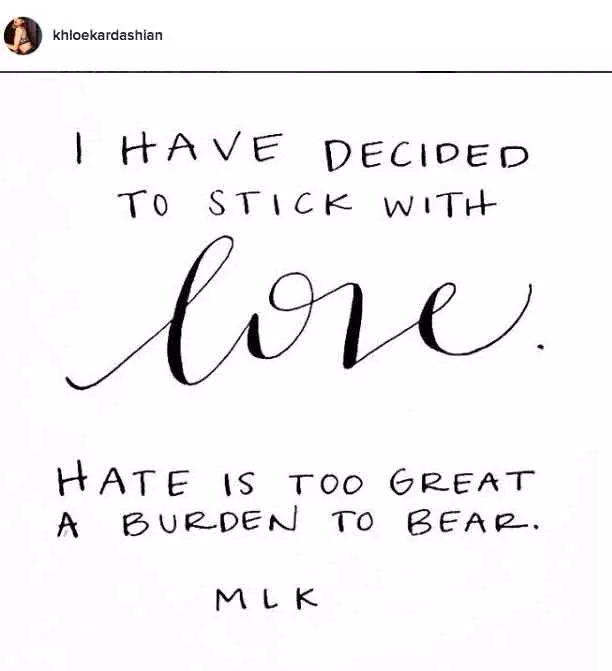 Khloe Kardashian Instagram quote 9