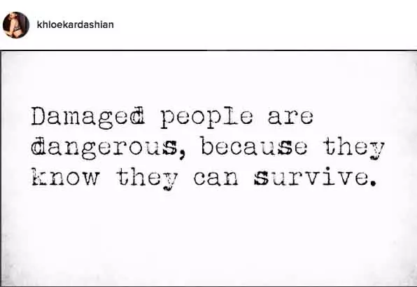 Khloe Kardashian Instagram quote 19