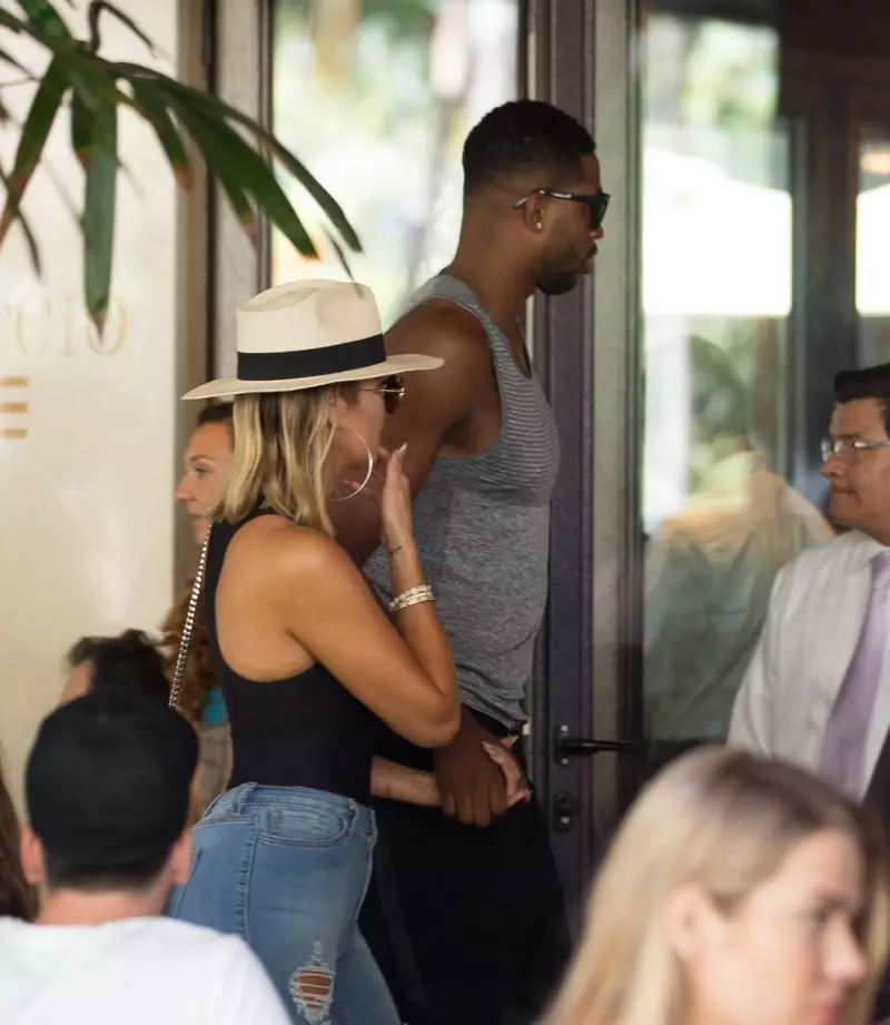 Khloe Kardashian Tristan thompson 1