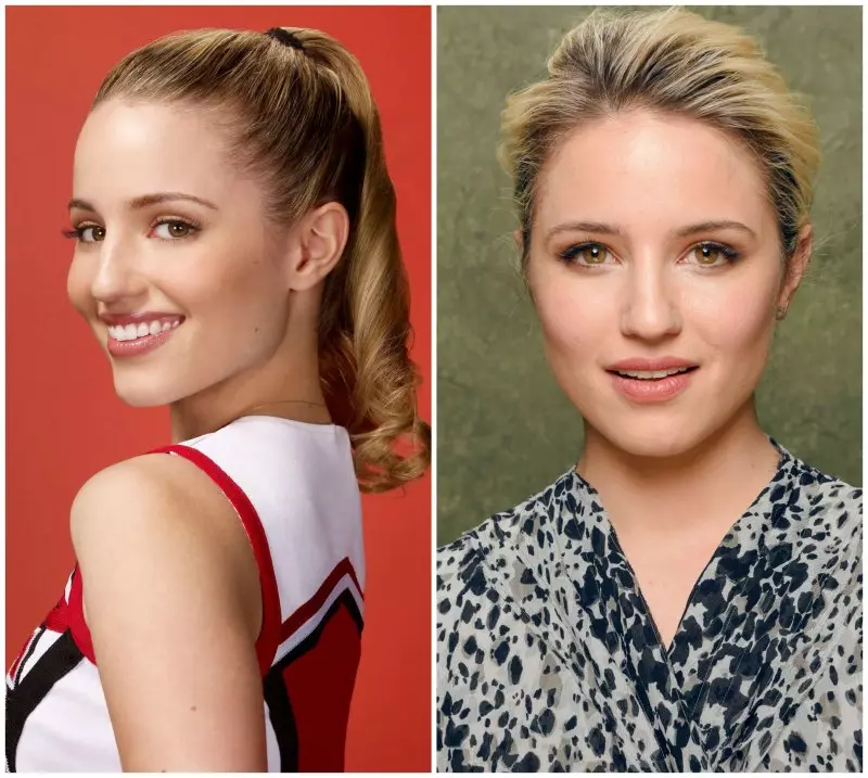 Dianna agron glee