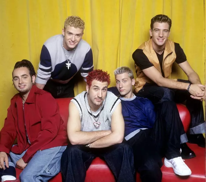 صورة جماعية لـ Nsync