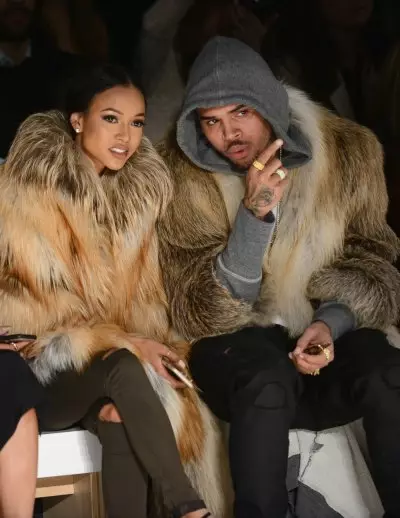 chris brown karrueche tran Getty