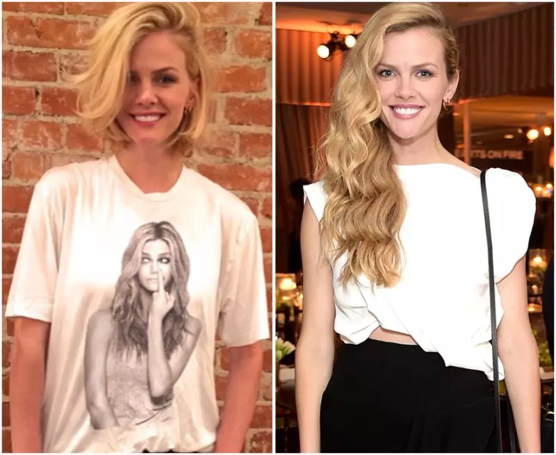 Brooklyn Decker corta cabelo