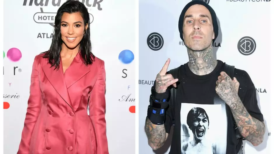 Kourtney kardashian travis barker ណាត់ជួប