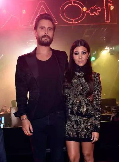 Têkiliya Kourtney Kardashian Scott Disick