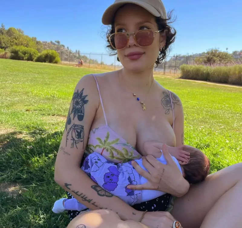 Celebrities Breastfeeding