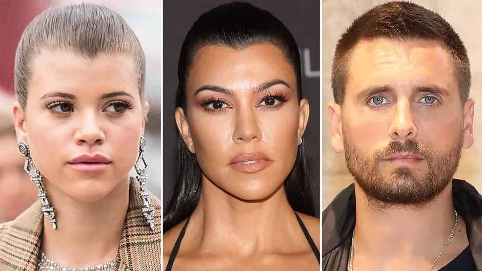 Sofia Richie Kourtney KardashianScott Disick