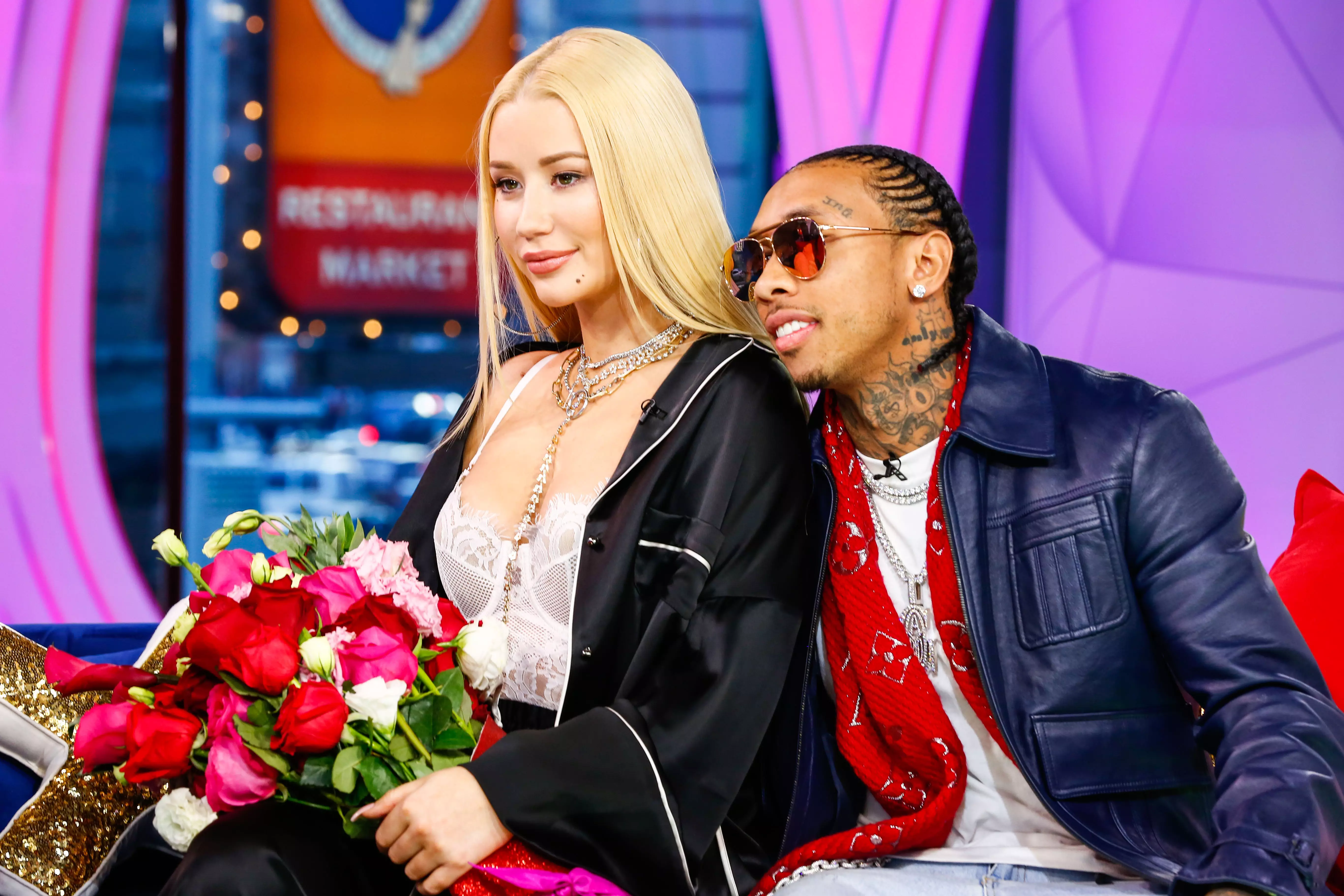 tyga kanye ne-iggy azaela