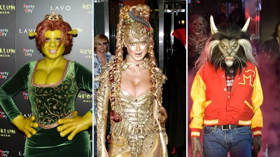 Kostum Halloween Heidi Klum Selama Bertahun-tahun