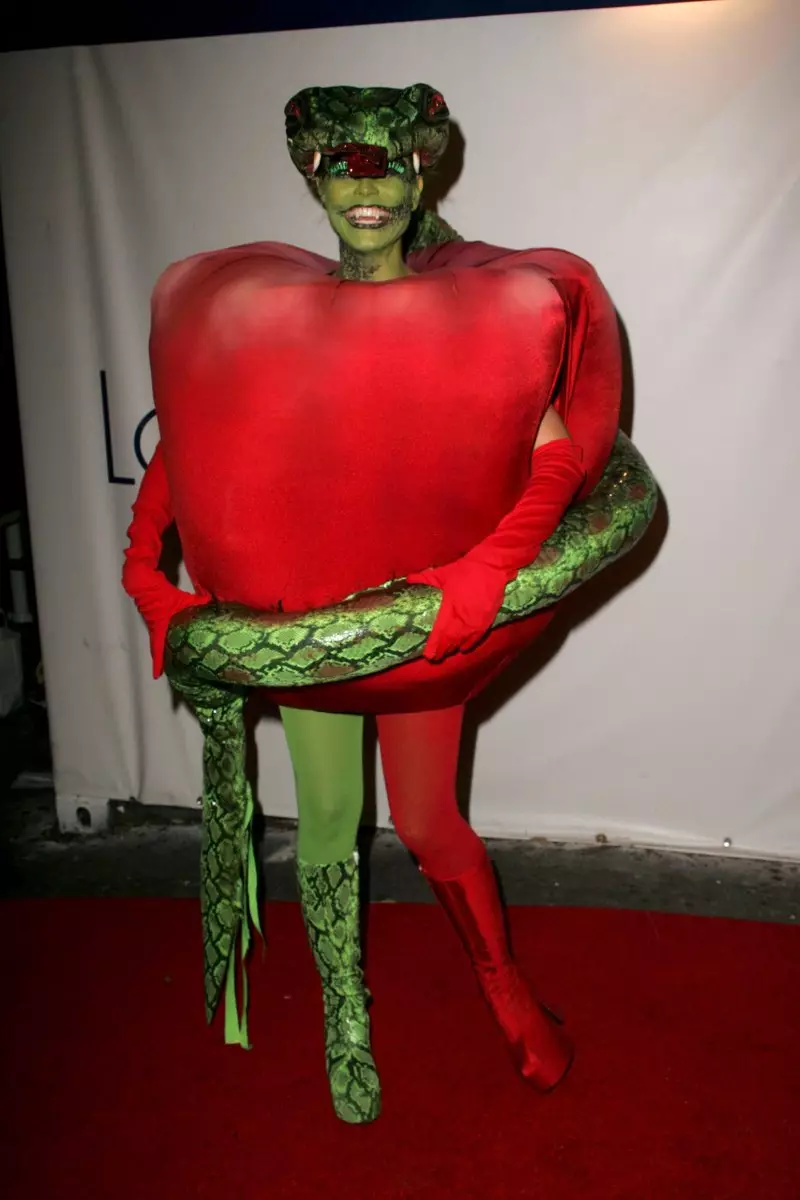 Kostum Halloween Heidi Klum