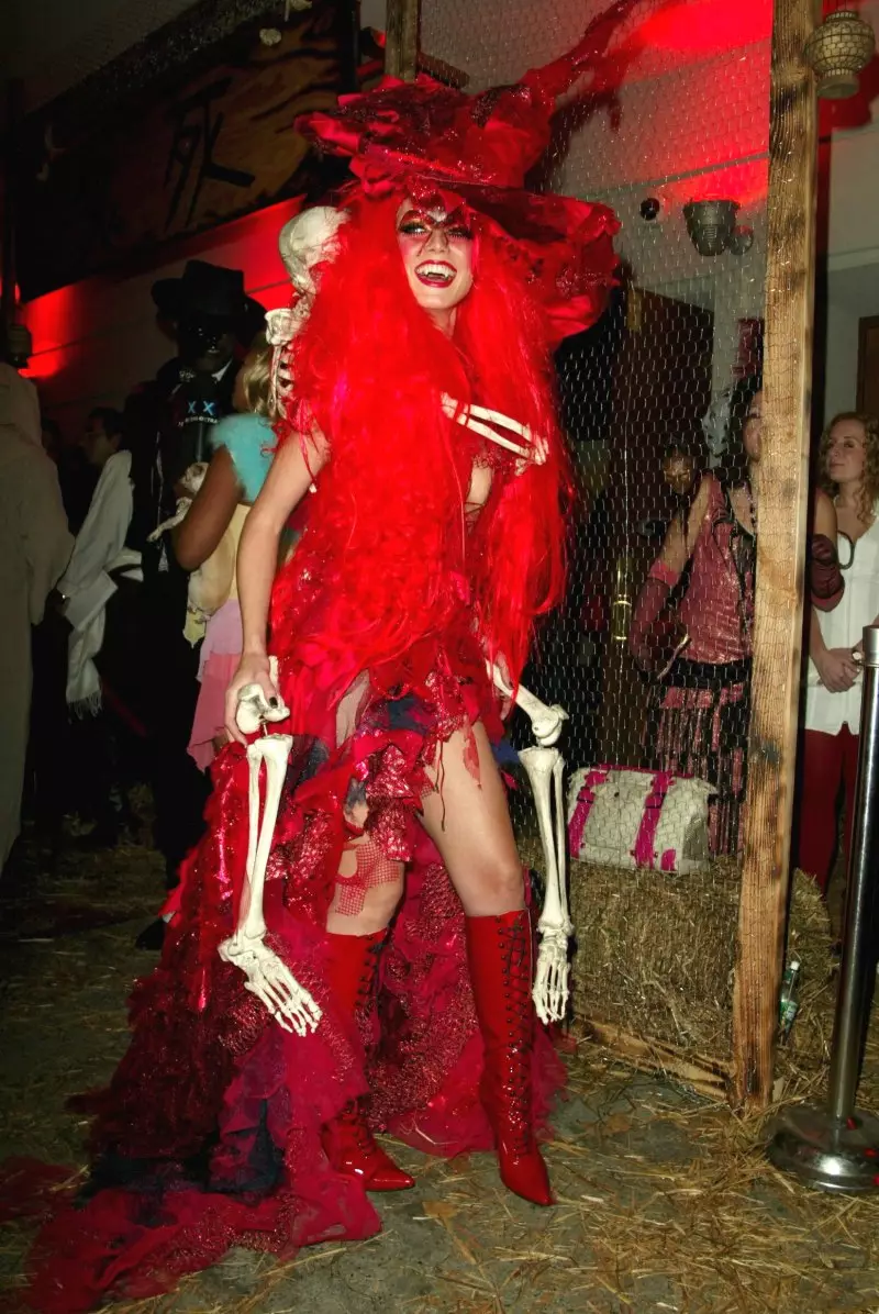 Kostum Halloween Heidi Klum