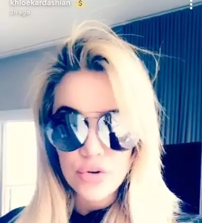 khloe kardashian snapchat