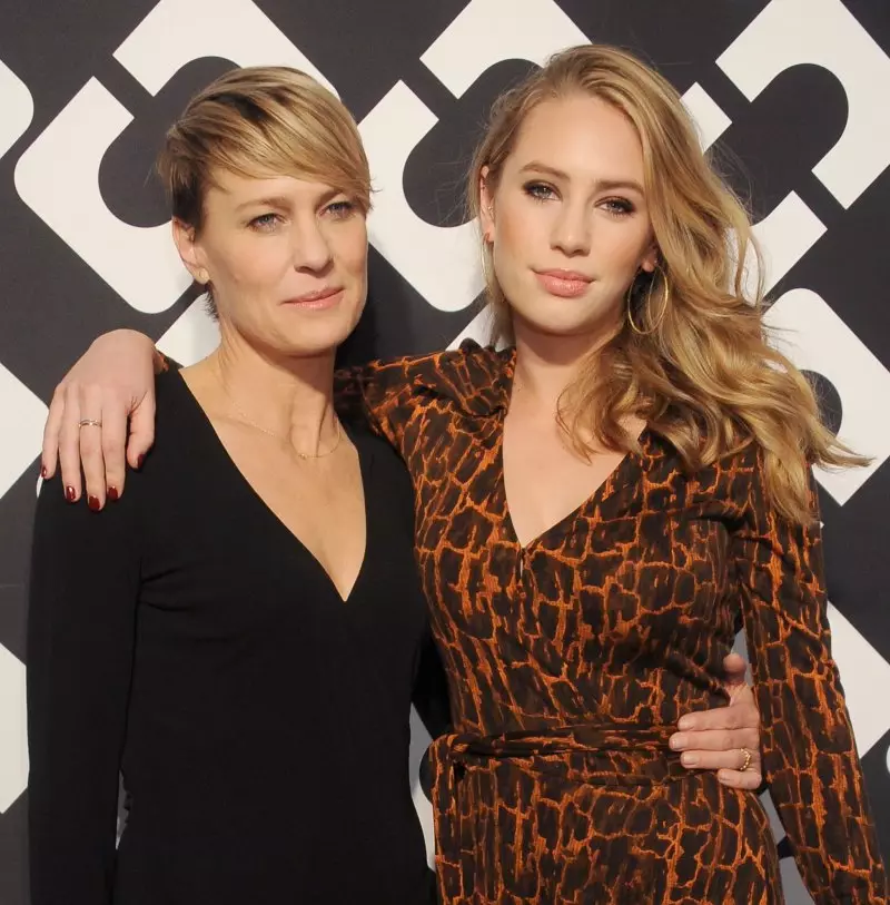 Robin Wright dylan penn bacıları