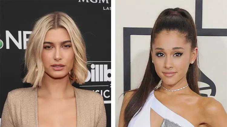 Ariana grande hailey baldwin Verlobungsringen