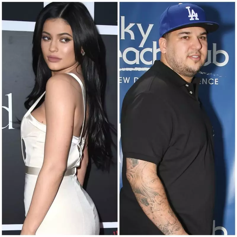 Η Kylie rob kardashian feud