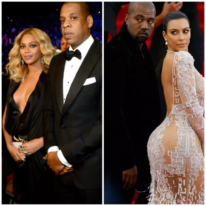 Kanye kim beyonce jay z feud