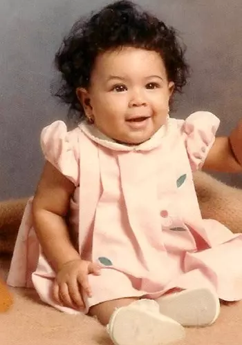 Kim Kardashian Kourtney Kardashian Beyonce Baby Photo tbt 1