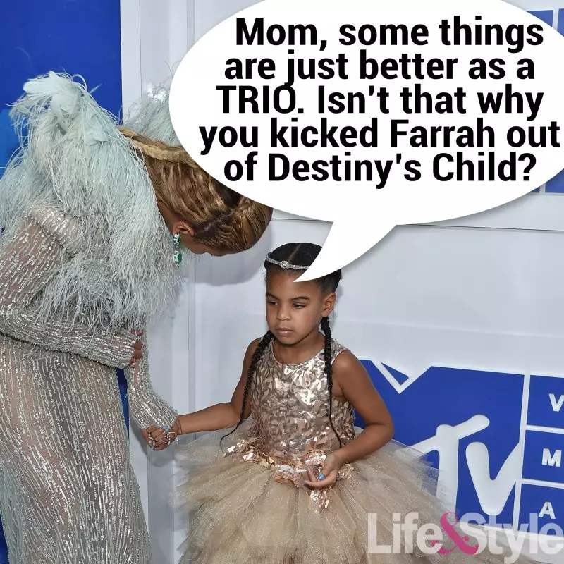 Blue ivy raseduskaksikud farrah